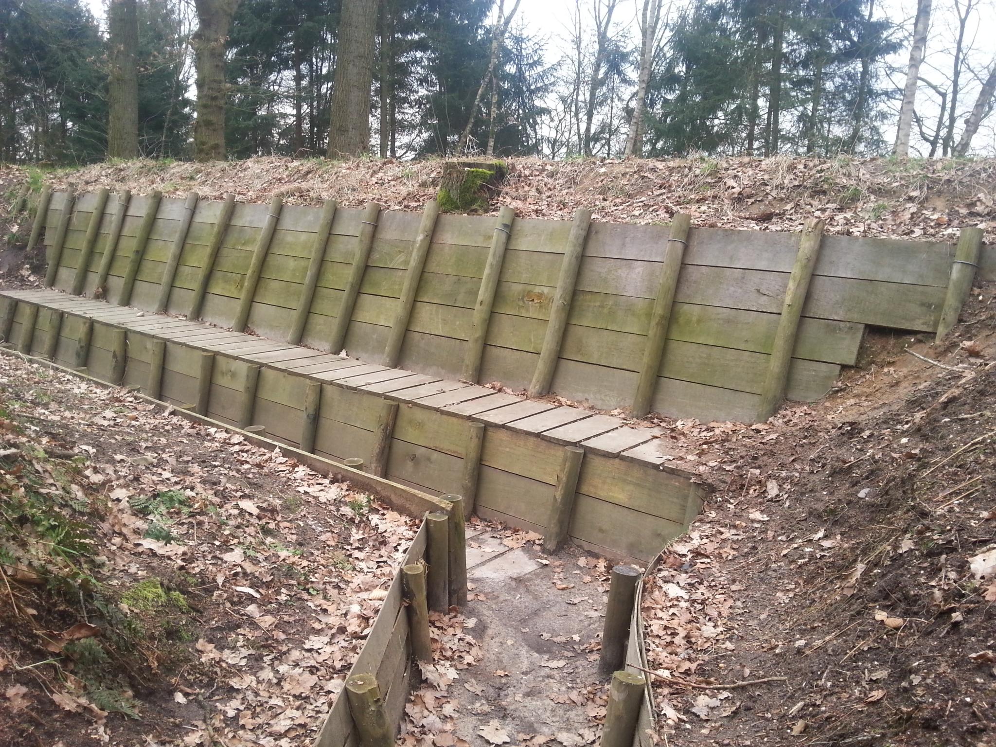 eerste wereldoorlog loopgraven in Nederland - wo2forum.nl